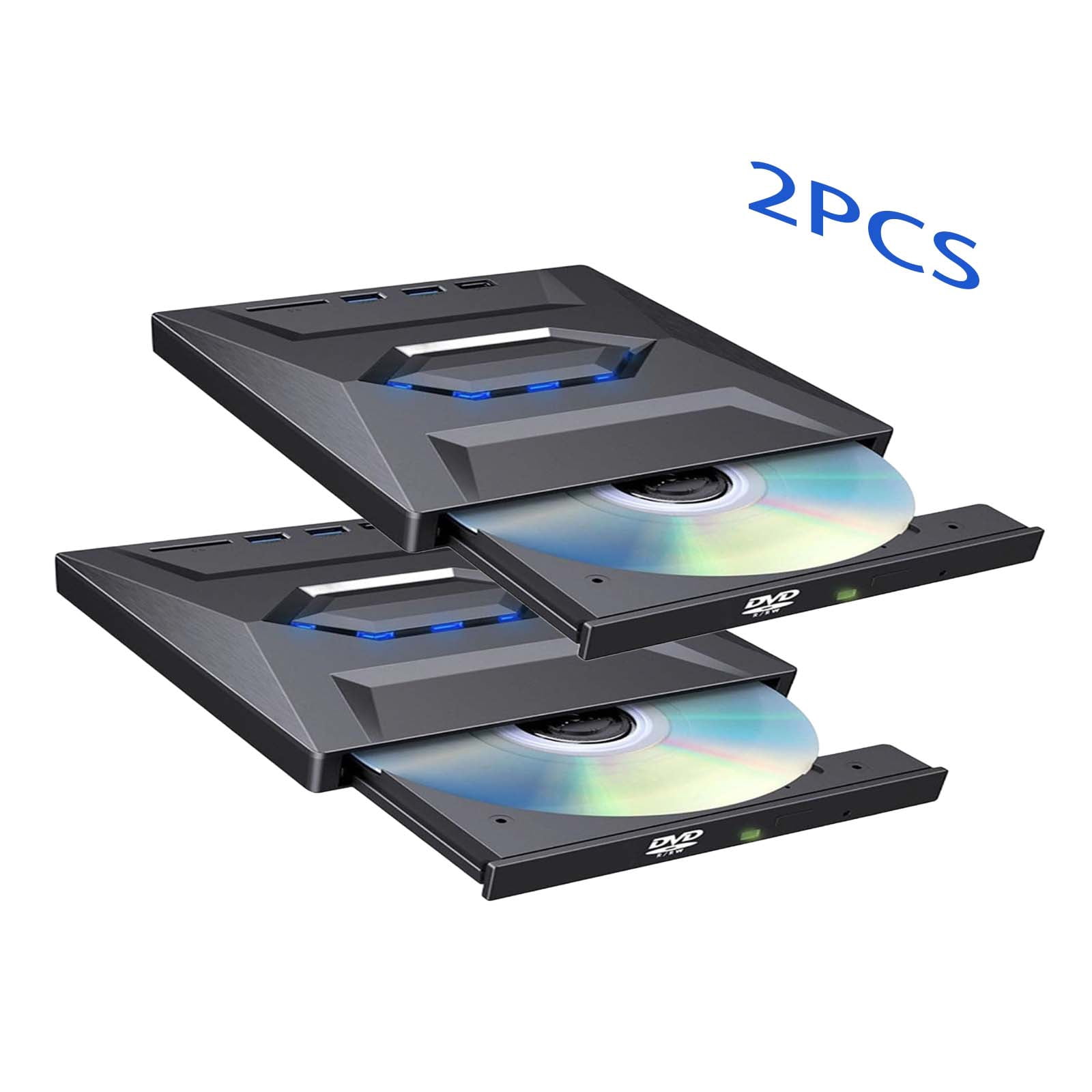 7 in 1 External Blu Ray DVD Drive for Laptop - USB 3.0 Portable BD CD ...