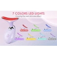 7-in-1 Face Massager Tool with 7 Color LED Light Therapy, Microcurrent ...