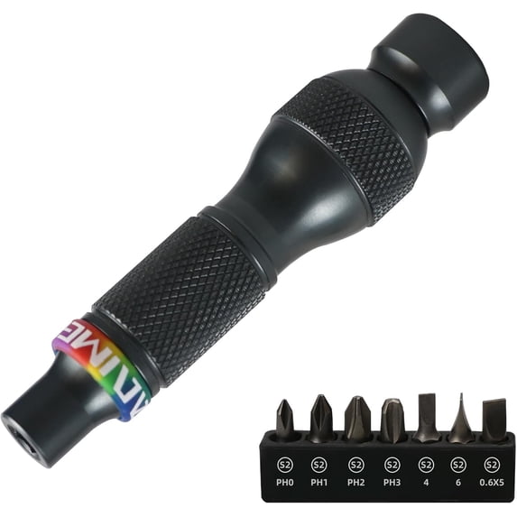 7-in-1 Fidget Screwdriver, Magnetic Self-Locking EDC Tool with Smooth ...