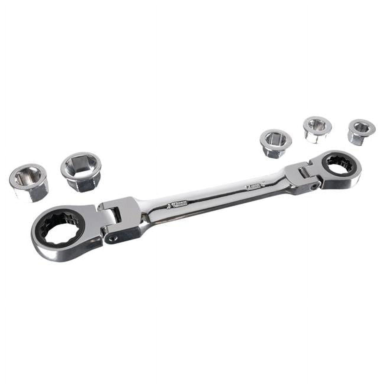 7-in-1 Metric Ratcheting Wrench, Polished - Walmart.com