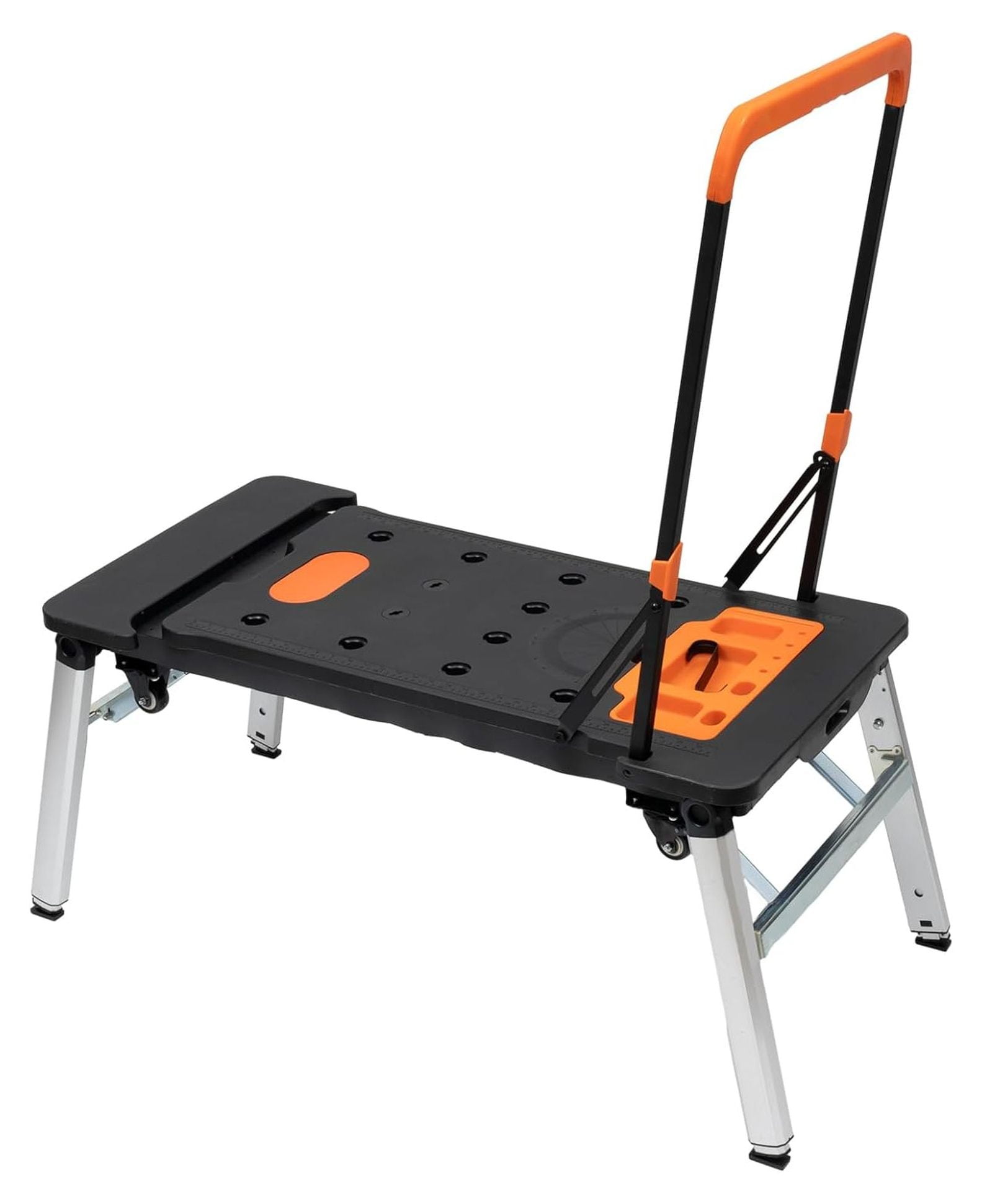 7-in-1 Multifunctional Work Platform, Portable Workbench Handcart ...