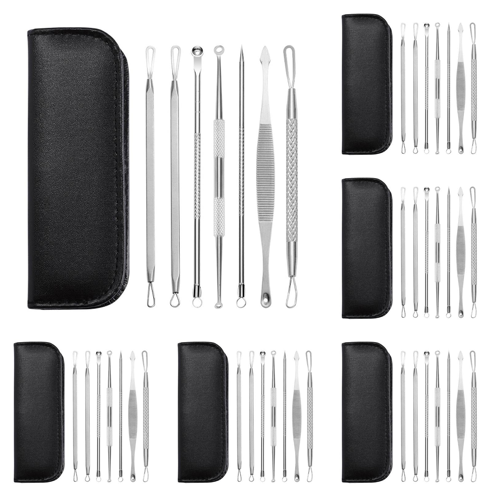 7 in 1 Pimple Popper Tool Kit - Blackhead Remover, Pimple Extractor ...