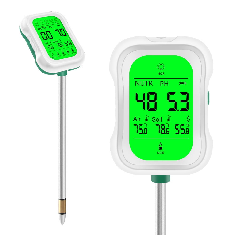 7-in-1 Soil Moisture Meter Digital PH Meter/Soil Moisture/Plant ...