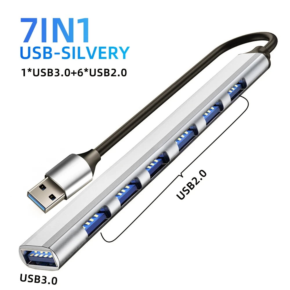 7-in-1 USB C Docking Station USB 3.0 HUB Type C HUB Adapter 5Gbps High ...