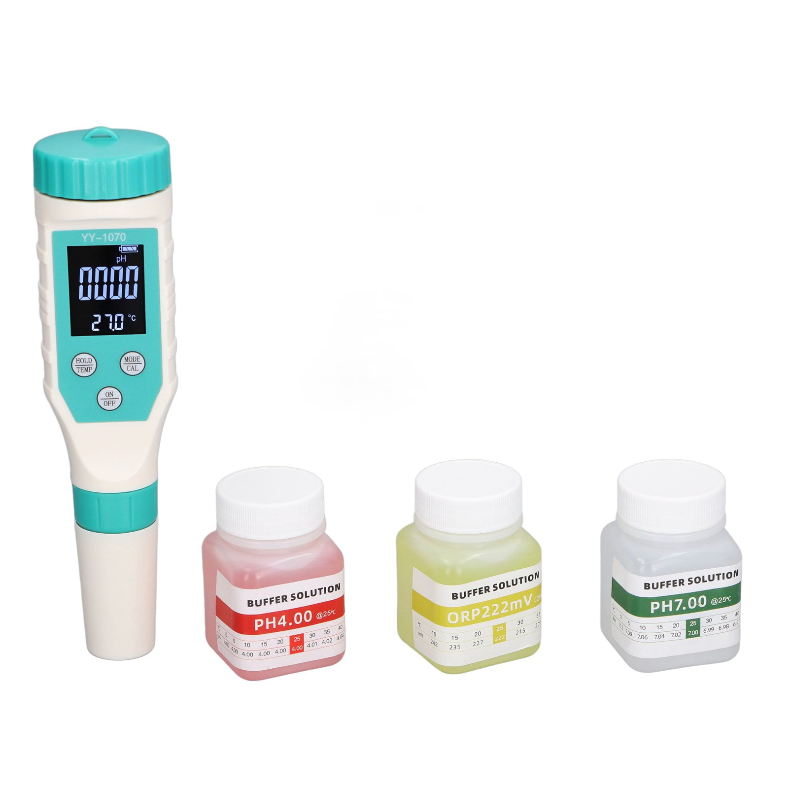 7 in 1 Water Quality Tester Pen Digital FAC PH ORP TEMP Salinity TDS EC ...
