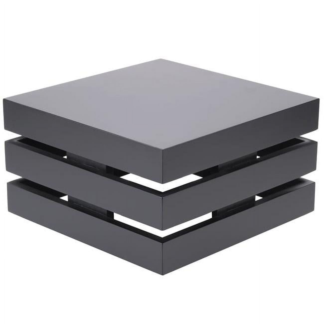 7 in. Crate Elev Riser Bamboo - Black - Walmart.com