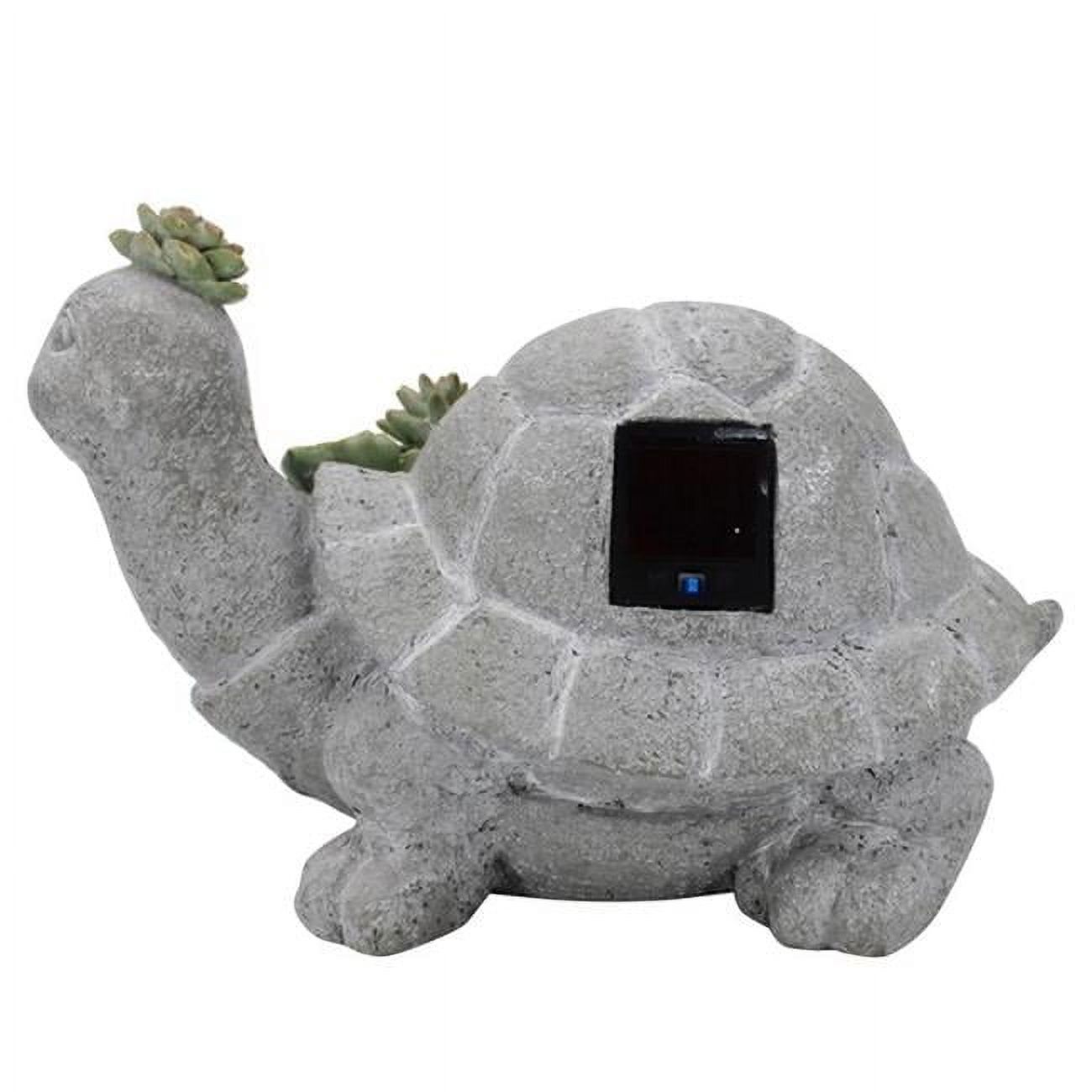 7 in. Resin & Stone Turtle Garden Statue, Gray - Pack of 4 - Walmart.com