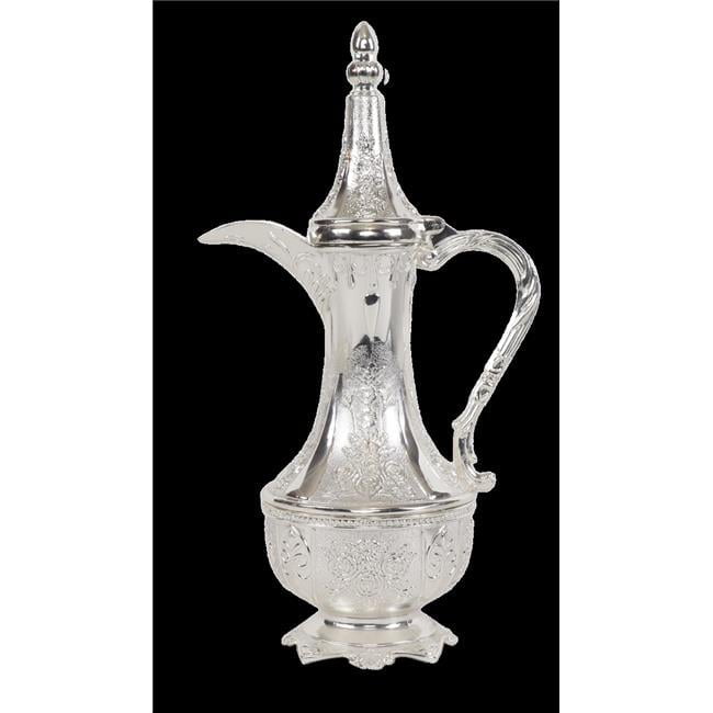 7 in. Vintage Style Non-Tarnish Chanukah Kriegel with Oil Bottle Silver ...