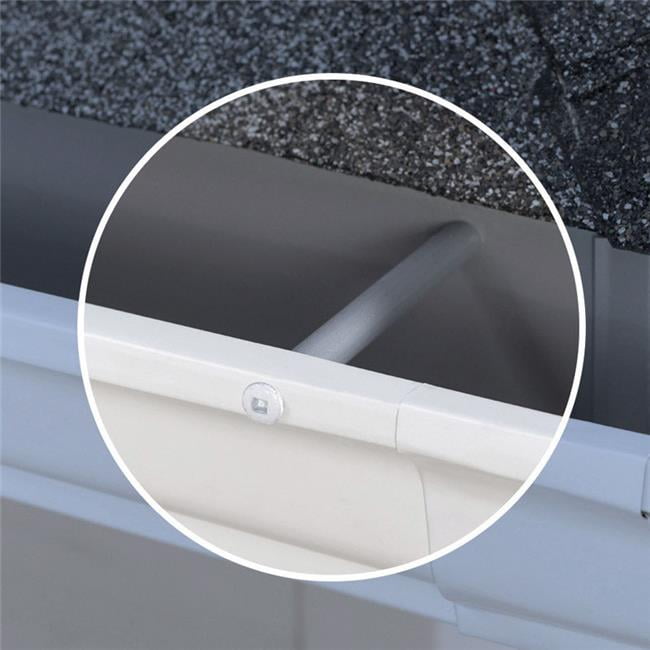 7 in. White Gutter Spike - Pack of 10 - Walmart.com