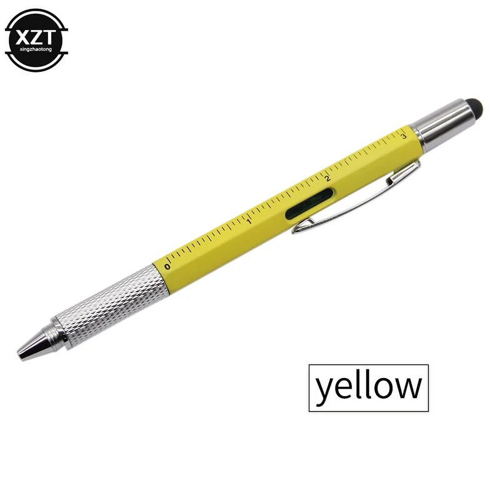 7 in1 Multifunction Ballpoint Pen with Modern Handheld Tool Measure ...
