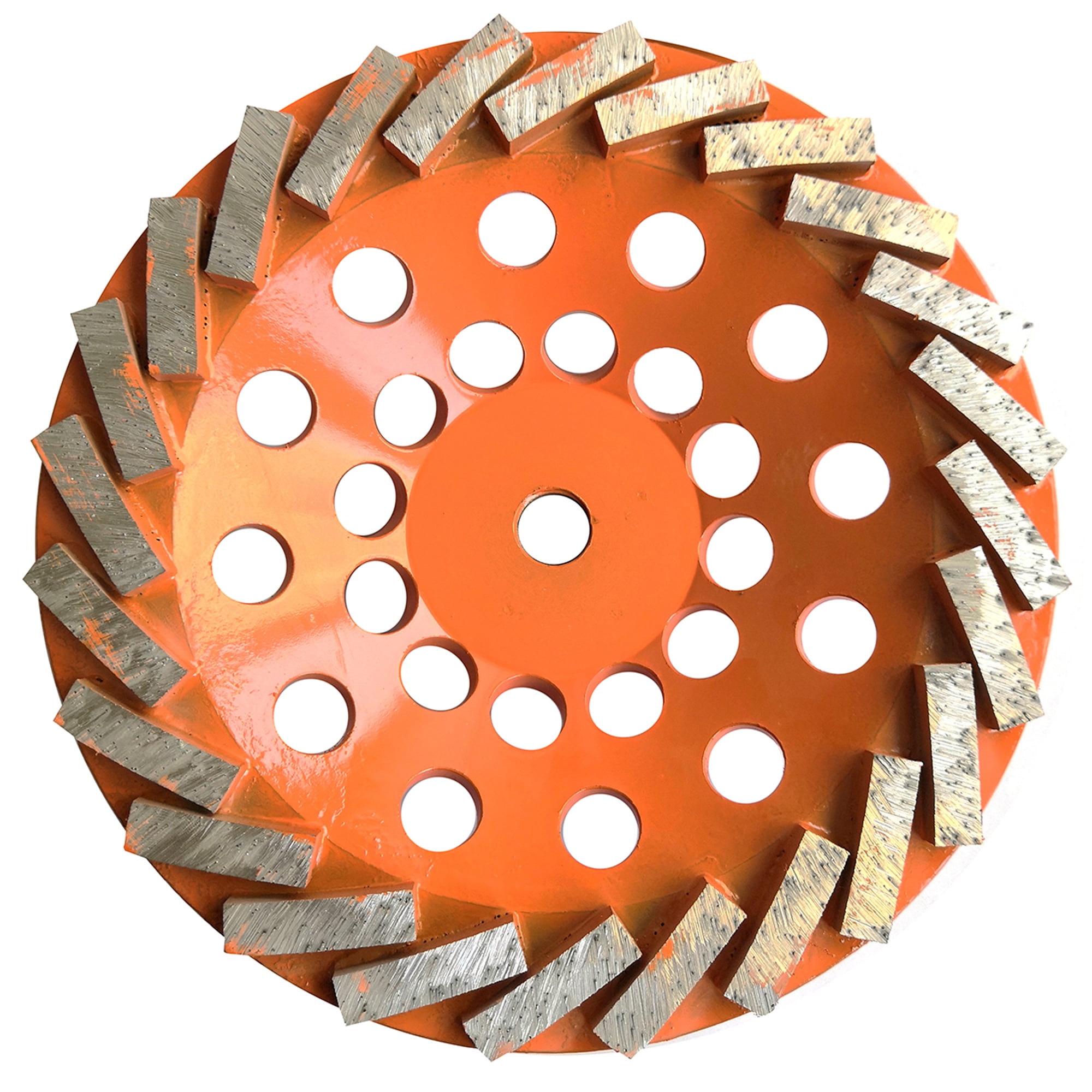 7 inch Diamond Grinding Cup Turbo Grinder, Concrete Floor Wheel, 24pcs ...