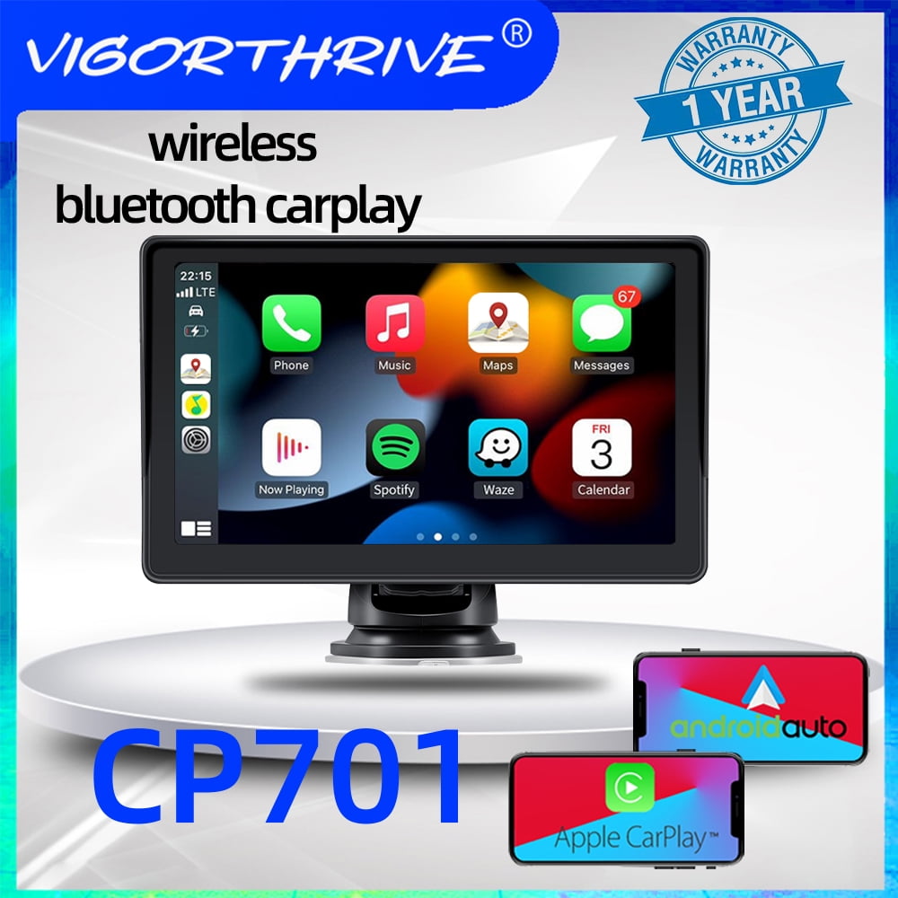 7 inch 2.5D IPS touch screen Car stereo Wireless Carplay Linux system ...
