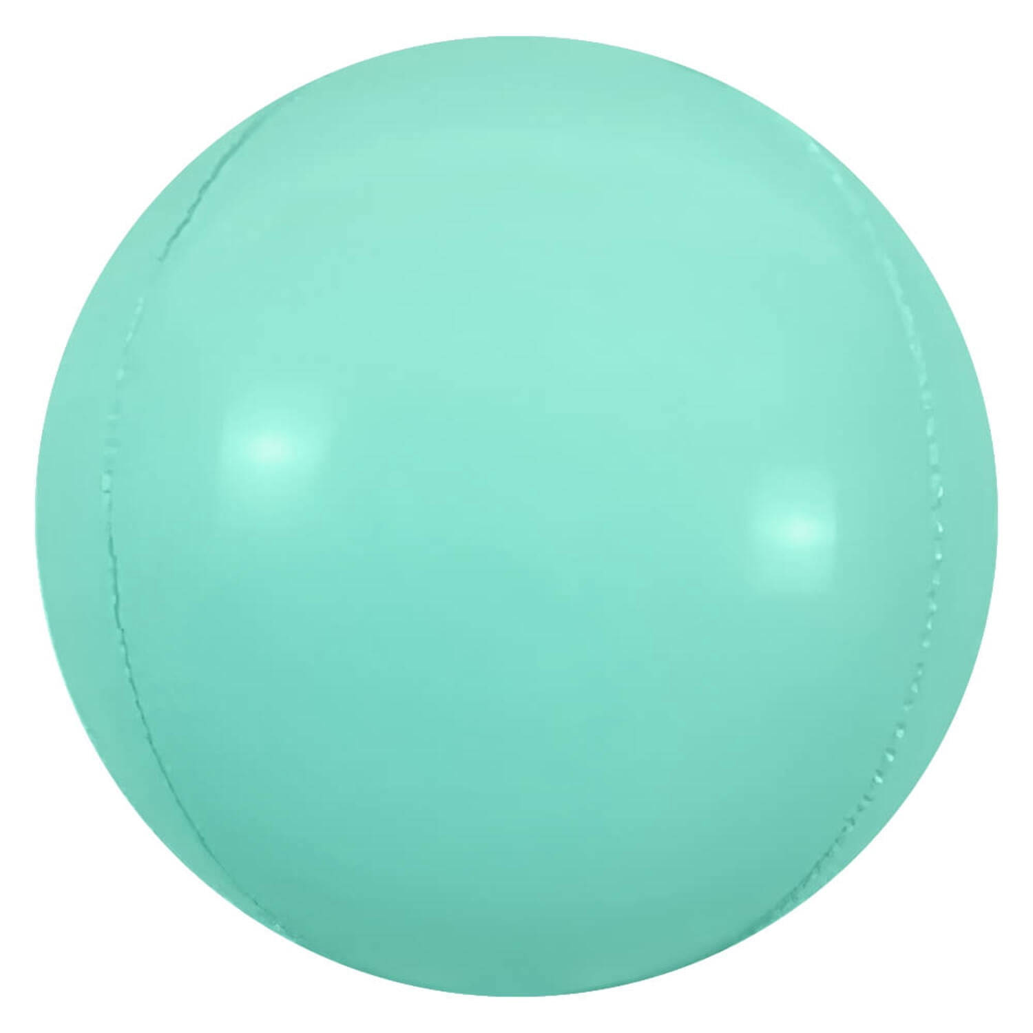 7 inch 3D Sphere - Bahama Blue Plastic Balloons - Party Supplies ...