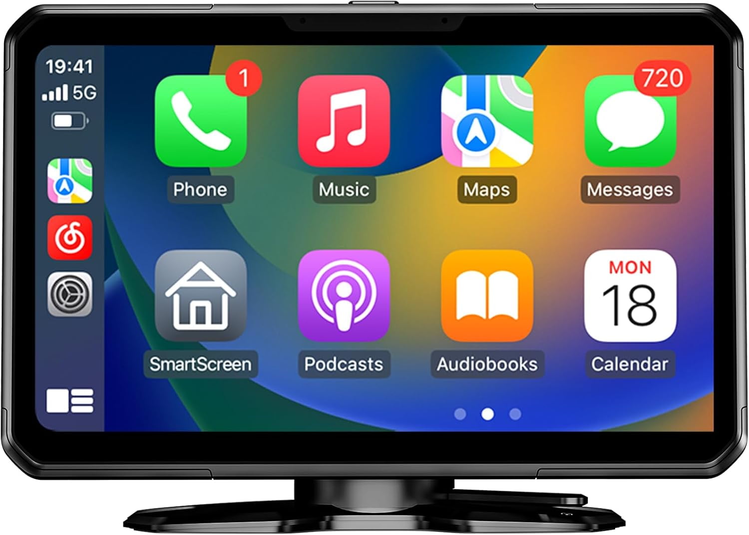 7-inch Car Play Screen AirPlay & Android Auto 7'' IPS Touchscreen Car ...