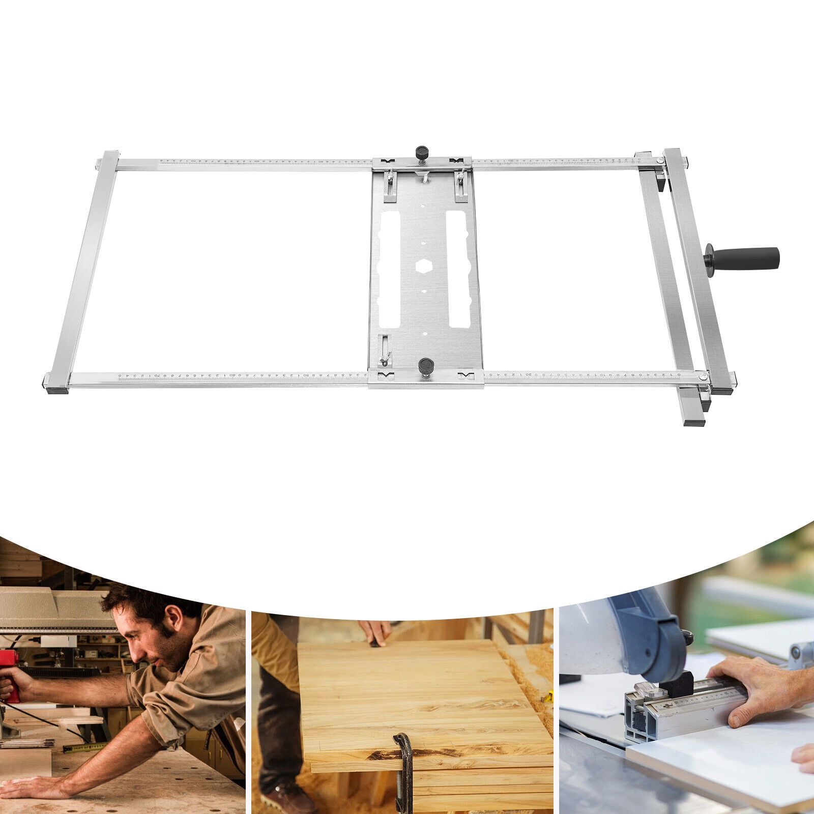 7" inch Circular Saw Guide Accurate Rip-Cut Track Rail Edge Cutting ...