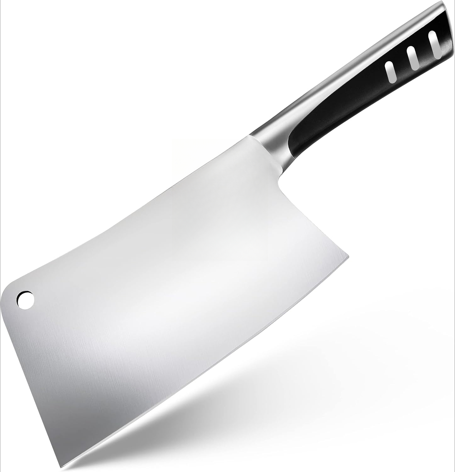 7 inch Cleaver Knife Stainless Steel Chef Butcher Knives for Meat ...