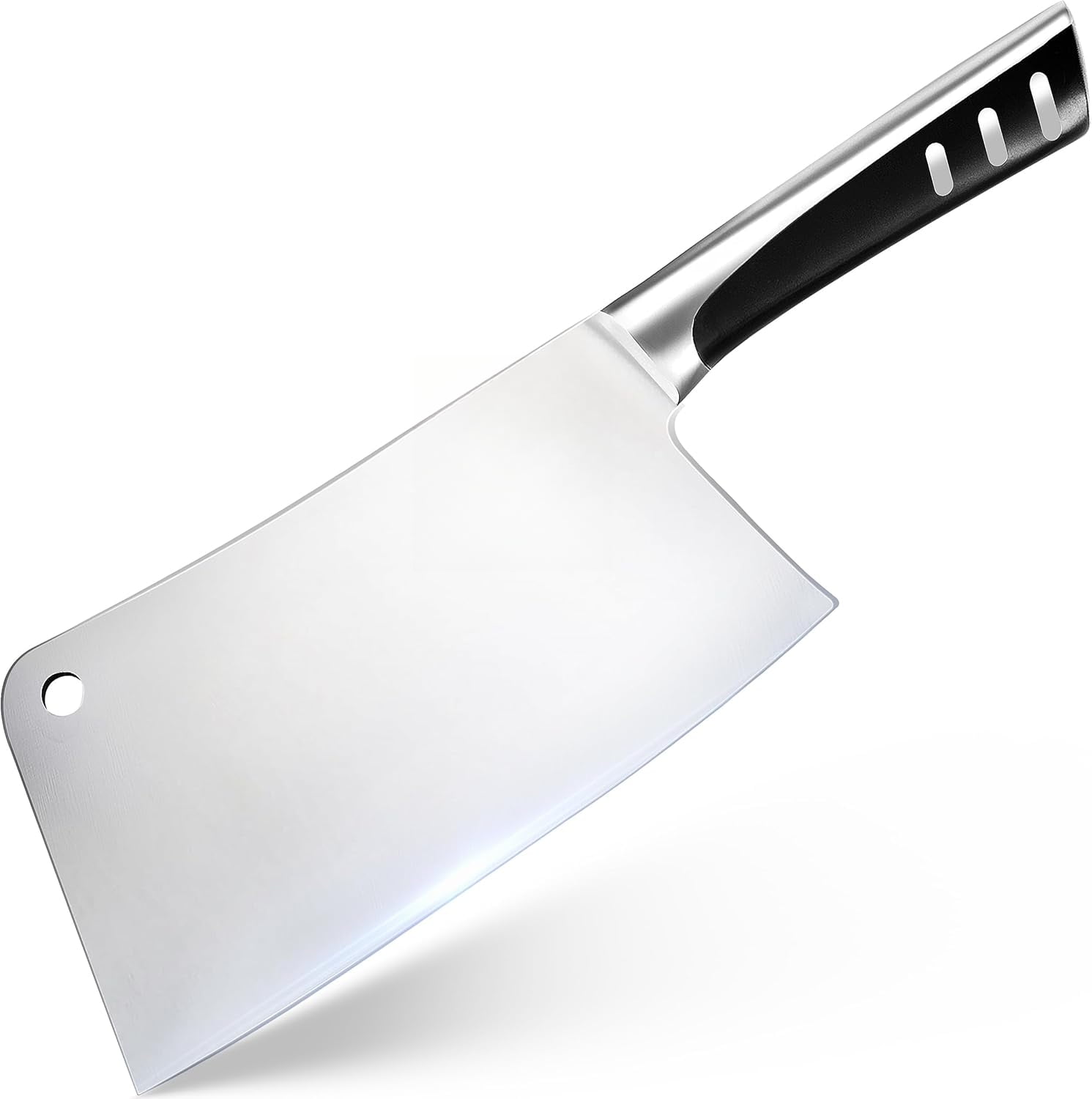 7 inch Cleaver Knife Stainless Steel Chef Butcher Knives for Meat ...