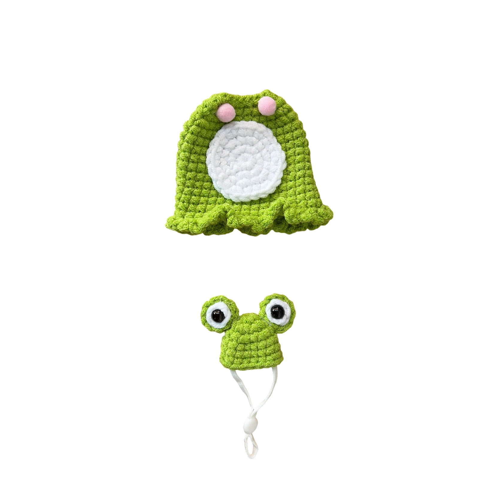 7-inch Desktop Gooses Ornament Animals Knitted Set Giving The Desktop ...