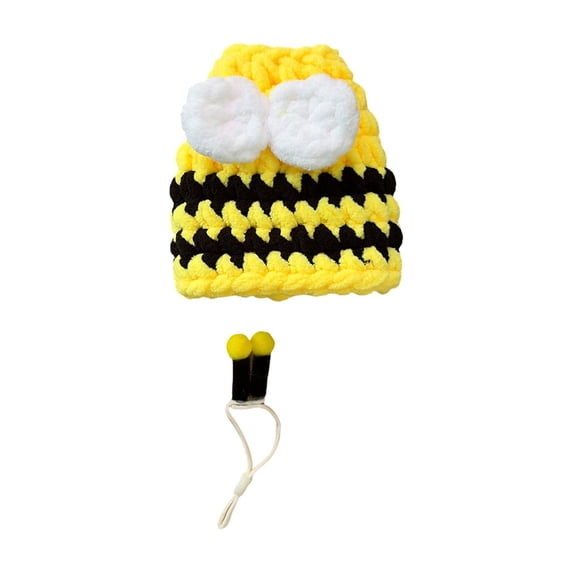7-inch Desktop Gooses Ornament Animals Knitted Set Giving The Desktop ...
