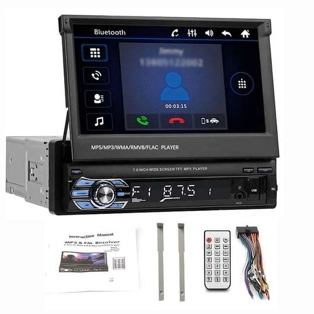 7 inch FM BT4.2 Car Stereo USB TF AUX Wince Infrared Remote Control Car ...