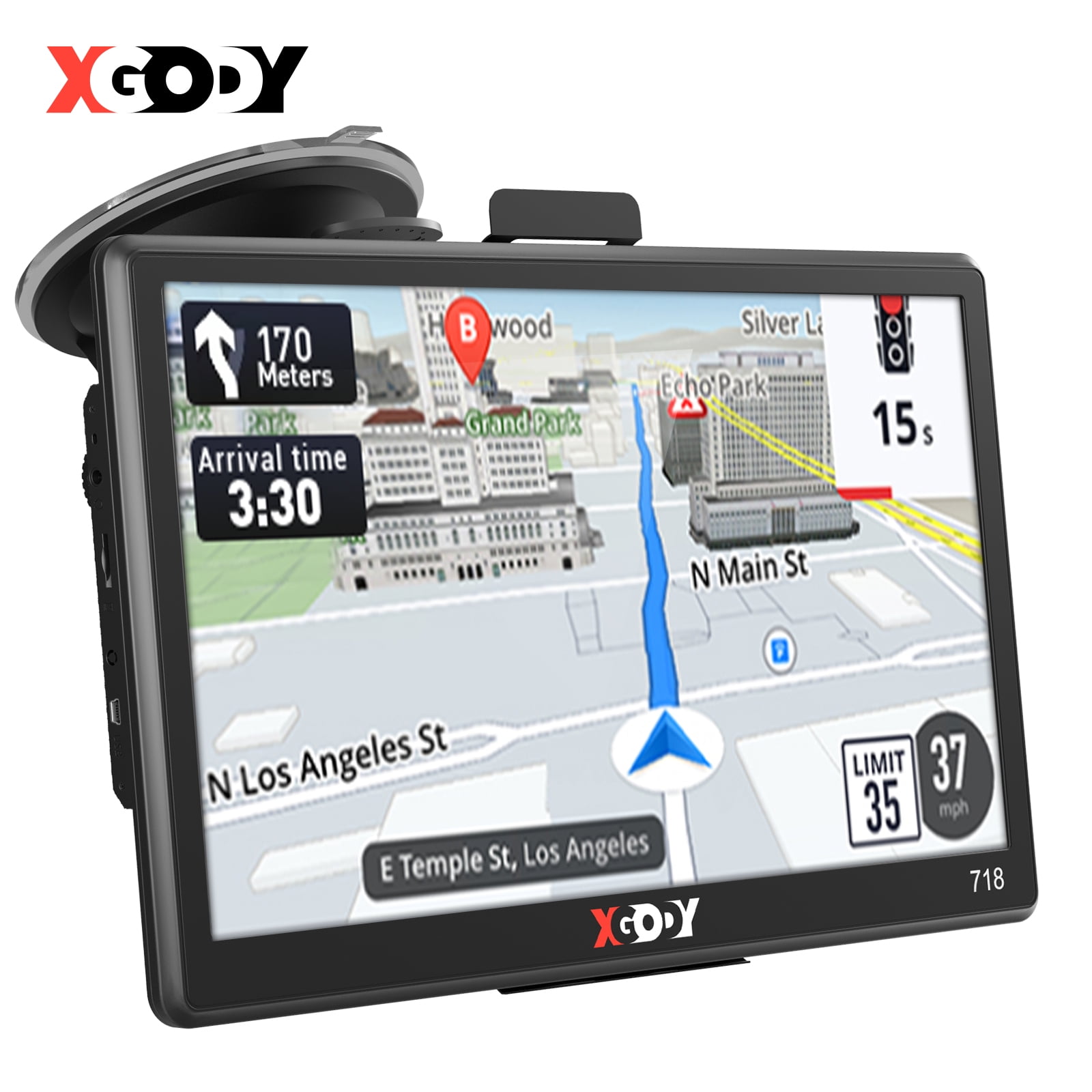 7 inch GPS Navigation for Car GPS XGODY GPS for Car with Voice Guidance and Speed Camera Warning ...