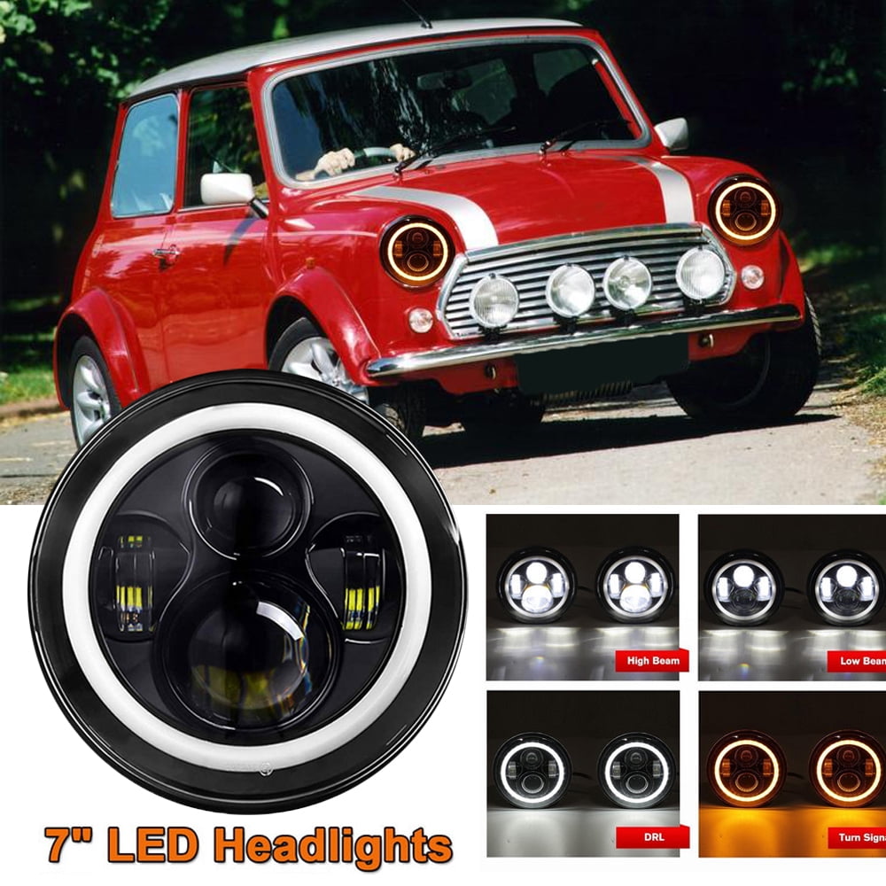 7'' inch Motorcycle LED Headlight Turn Signal For YAMAHA Raider S SCL ...