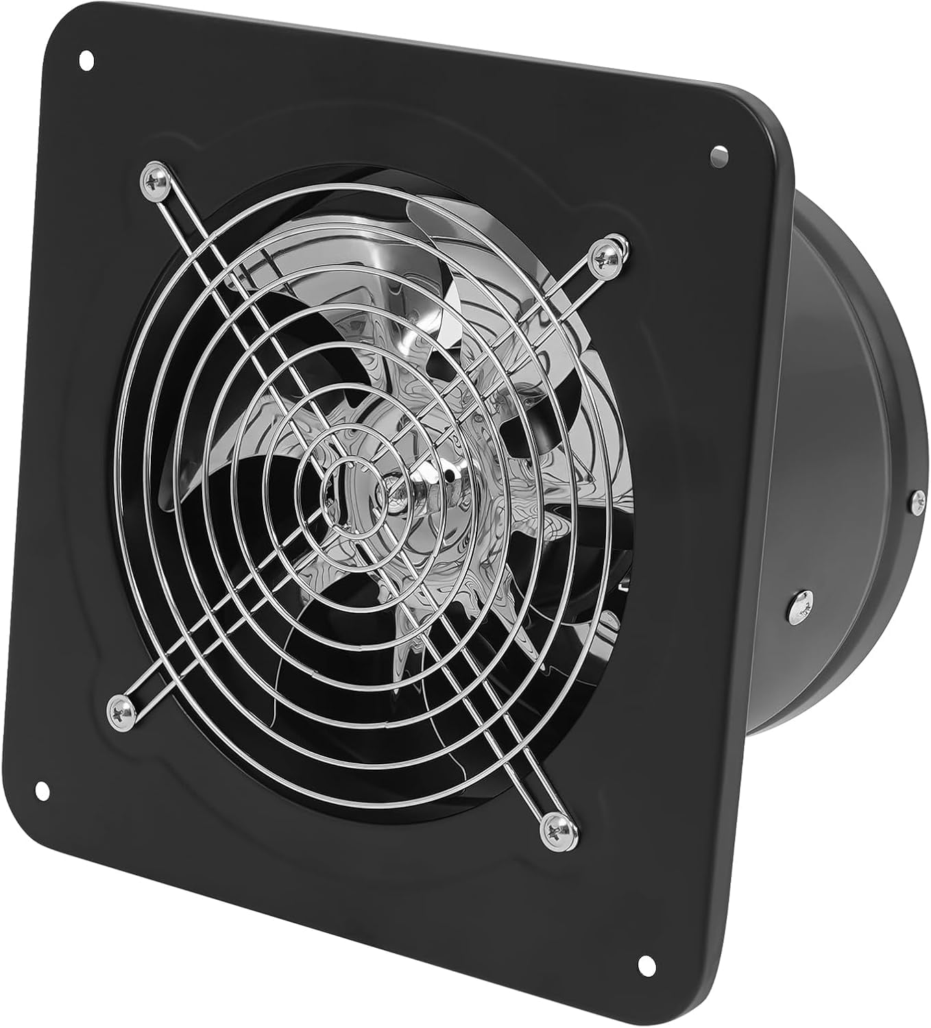 7 inch Portable Exhaust Fan, 50W Wall Mounted Ventilation Fan for ...