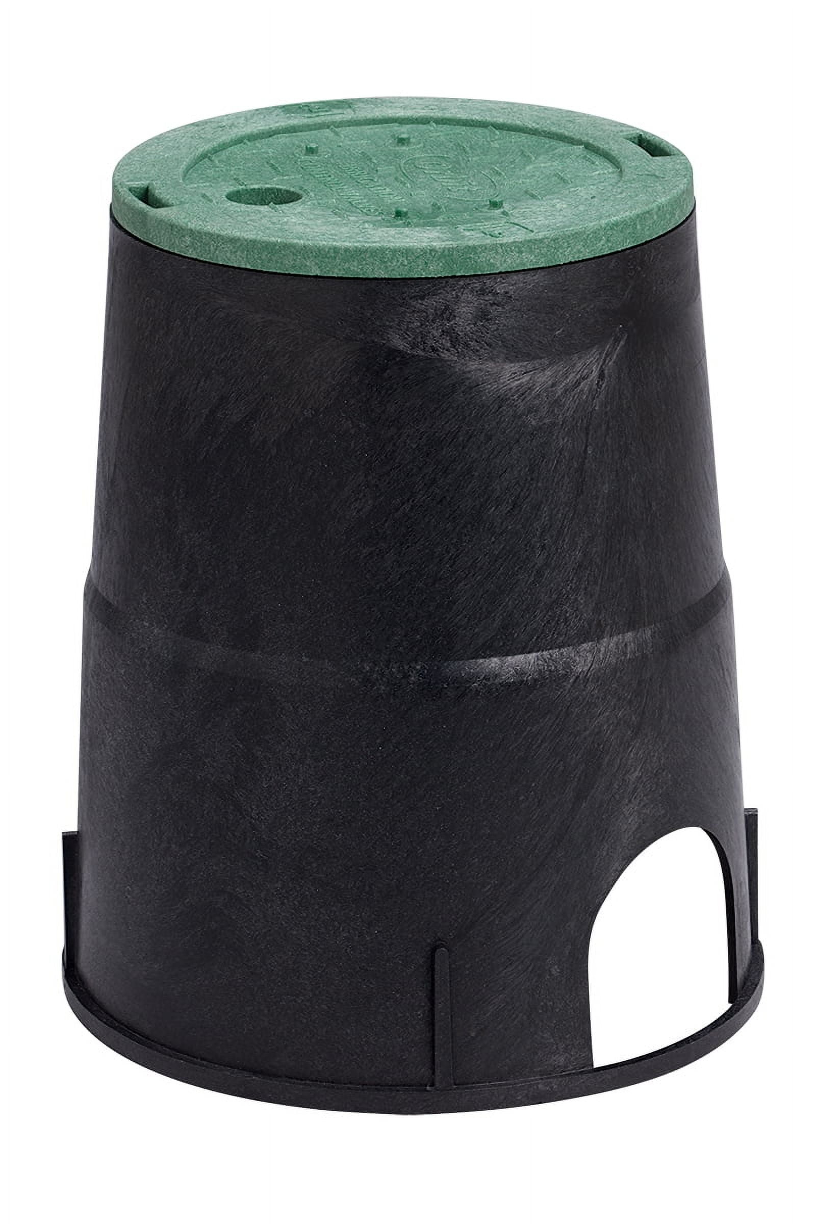Orbit, 7-inch Round Valve Box, Twist Lock Lid, All Landscape Use ...