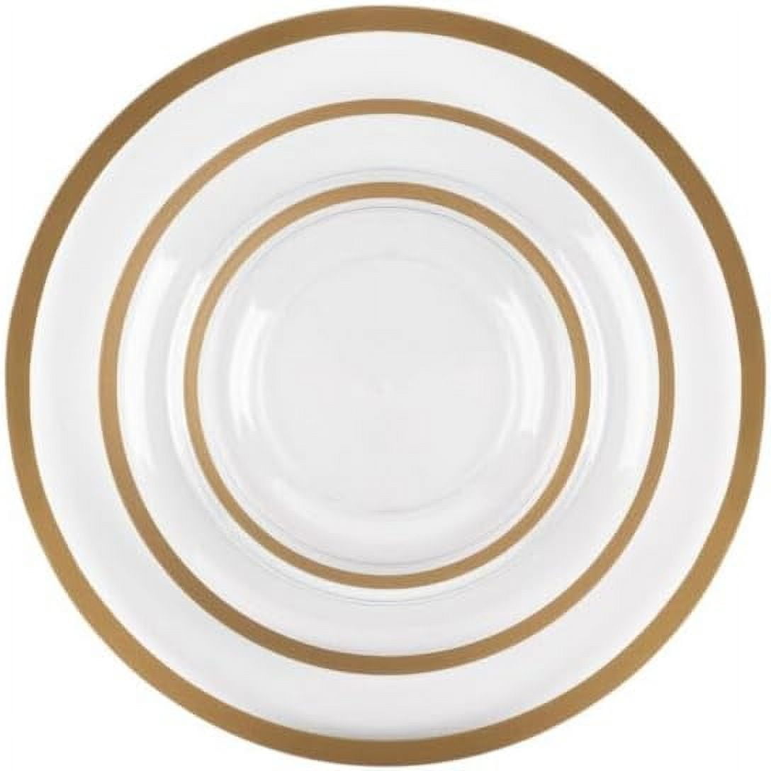 7" inch Salad Plates, 10" inch Dinner Plates, 13" inch Charger Combo ...