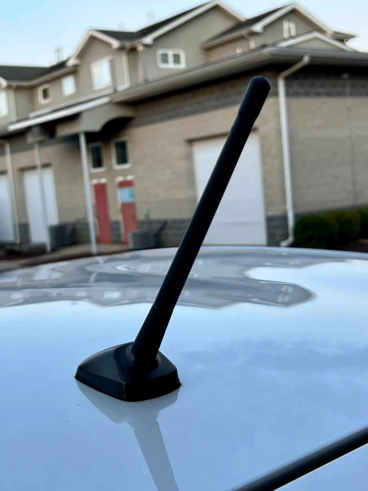 7" inch Short Black Antenna Mast Power Rod Radio AM/FM for TOYOTA PRIUS ...