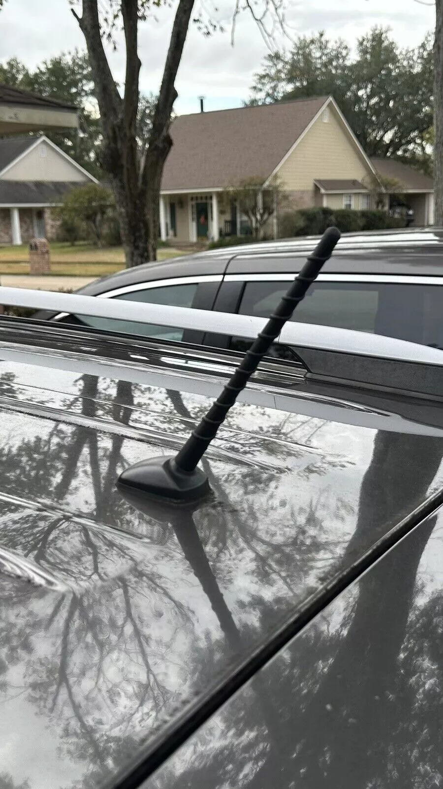 7" inch Short Rubber Spiral Antenna Mast Power Rod Radio AM/FM for ...