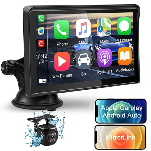 7-inch Touchscreen Wireless Car Stereo, Portable Car Radio Receiver ...