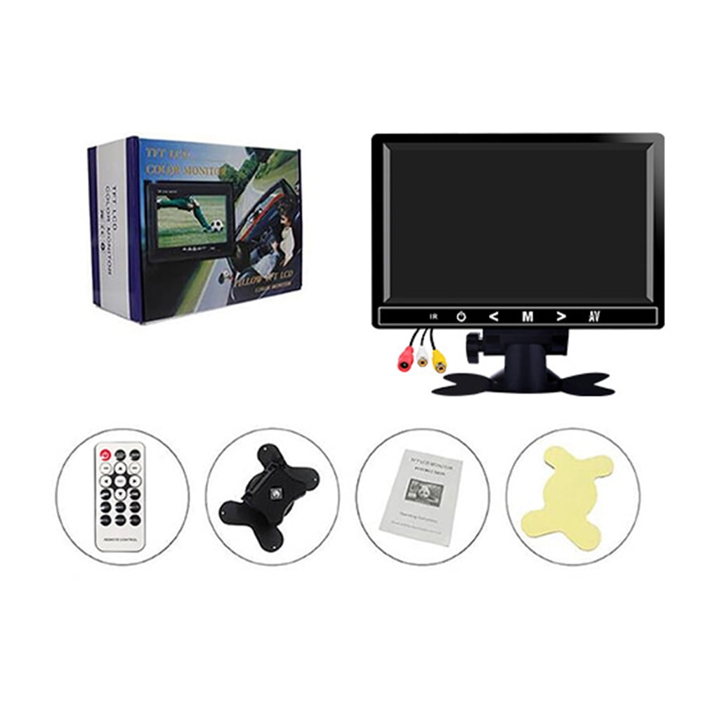 7-inch Universal MP5 Car Display Reversing Video Playback Multimedia ...