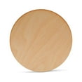 7-inch Wood Circle Disc, 1/8 inch thick with Rustic Burnt Edges, Pack ...