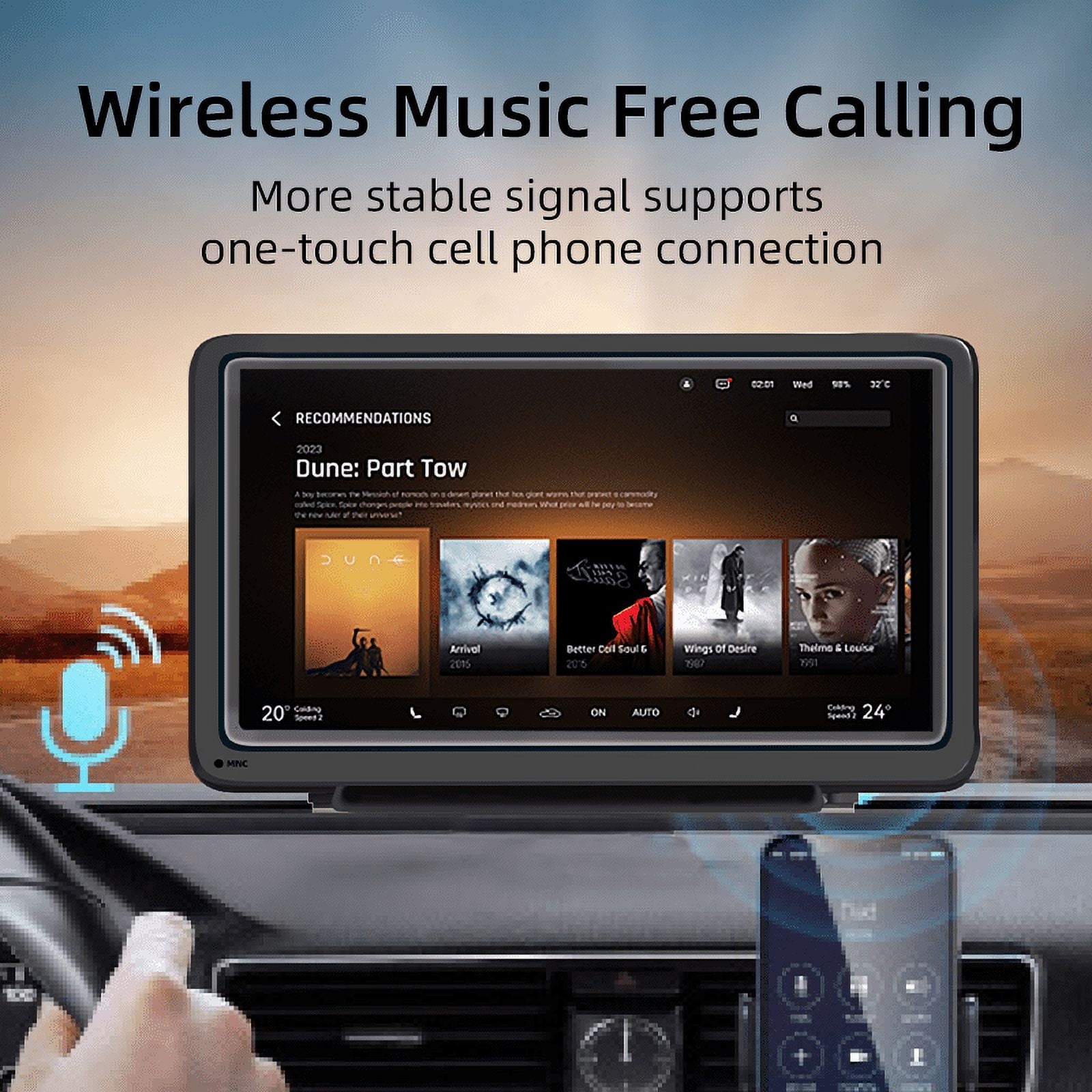 7-inch Car MP5 Player with Bluetooth, FM Transmitter, Navigation Voice ...