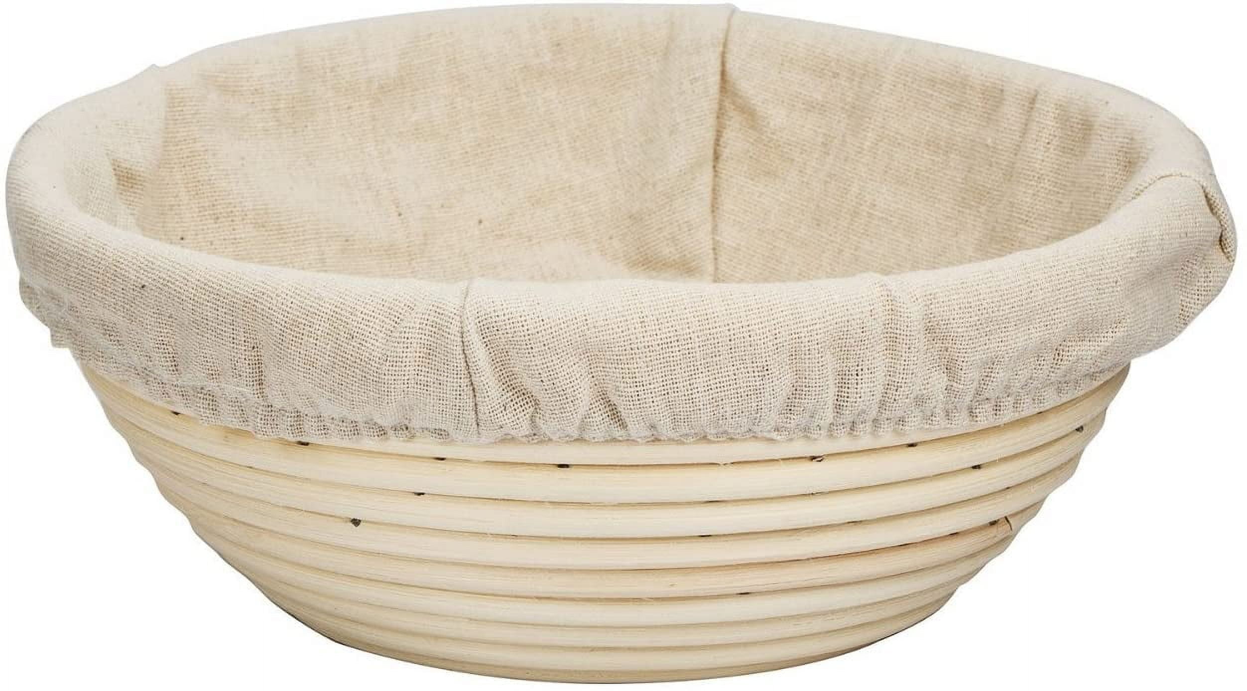 **7 inch round banneton brotform bread dough proofing rising rattan ...