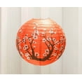 7 lanterns, lampshades, traditional antique paper hanging plum orchid ...