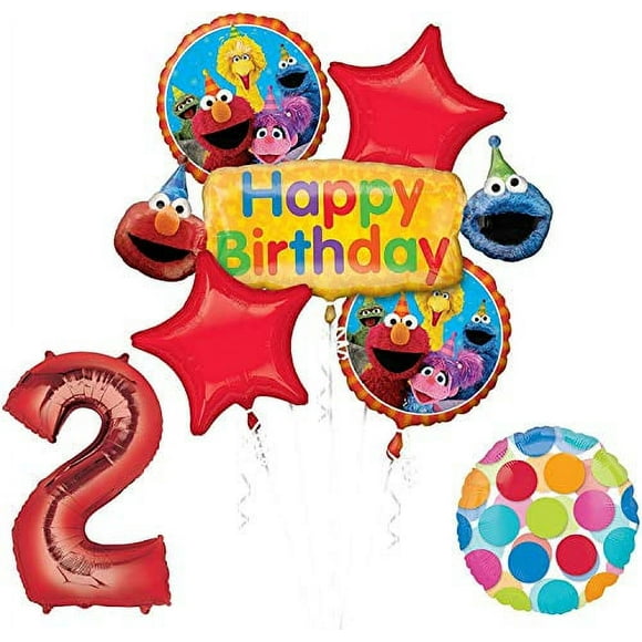 Elmo Birthday Banner