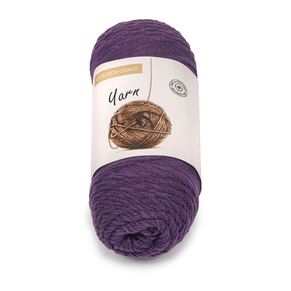7 oz Medium Acrylic Yarn - Ultra Violet Worsted Medium Weight Yarn 398 ...