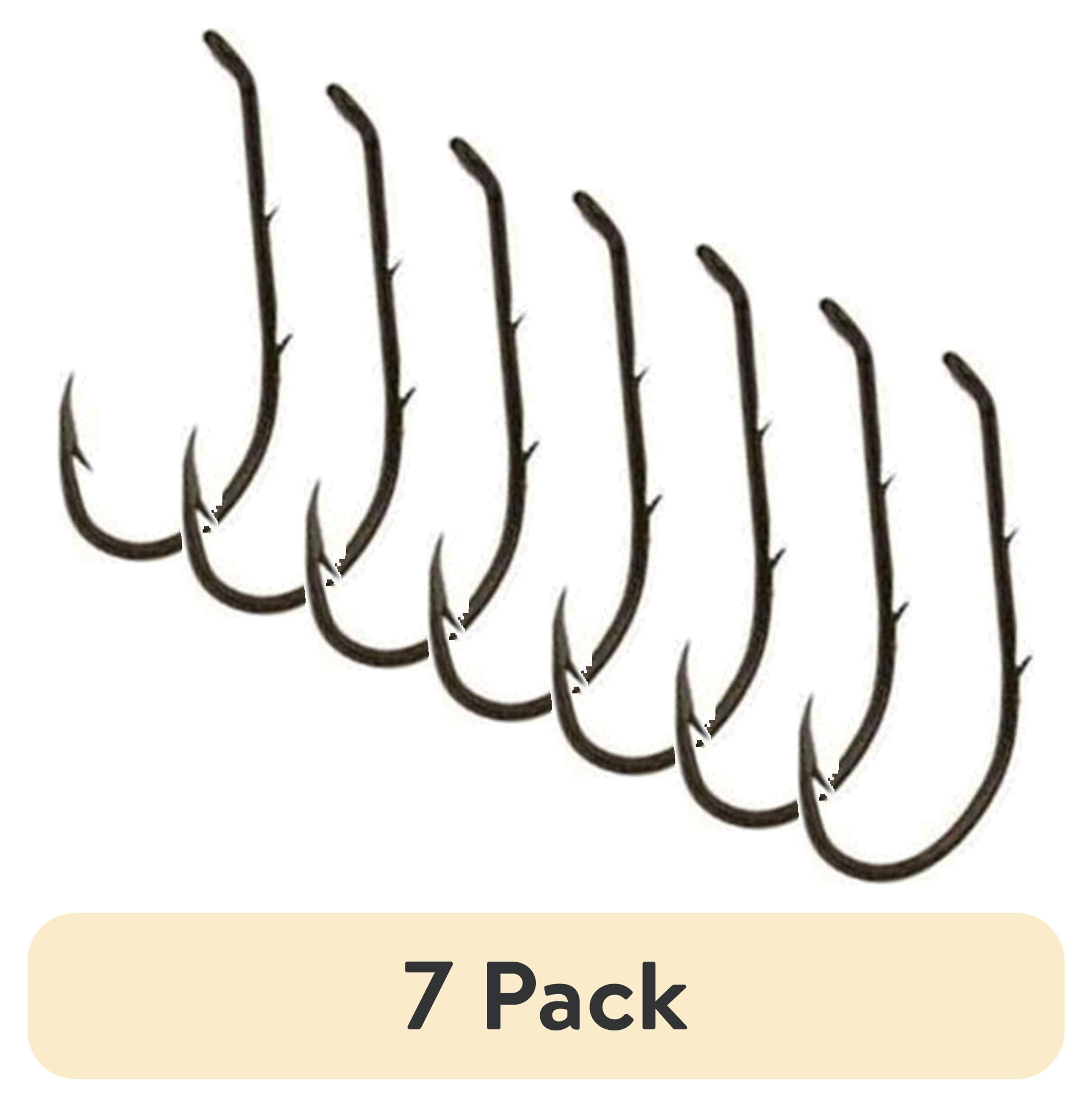 (7 pack) Lazer Sharp L181BKUH-3/0 Baitholder Down Eye Offset Hook ...