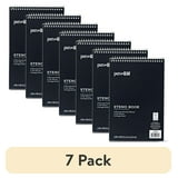 (7 pack) Pen+Gear Top Spiral Steno Pad, Gregg Ruled Paper, 100 Sheets ...