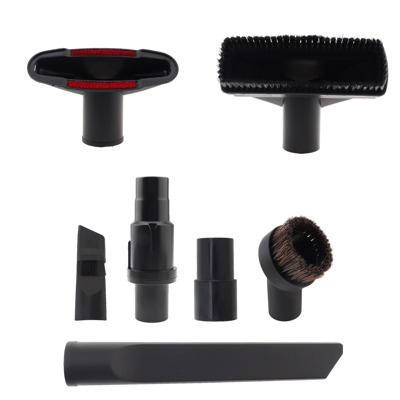 7 pcs 1 1/4 inch Universal Vacuum Cleaner Attachments Crevice Tool Fit ...