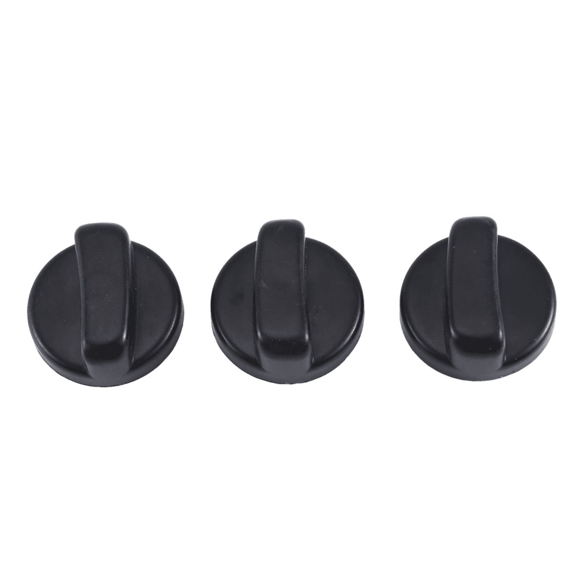 7 pcs. 8mm hole black gas stove cooker rotary switch knobs for the ...