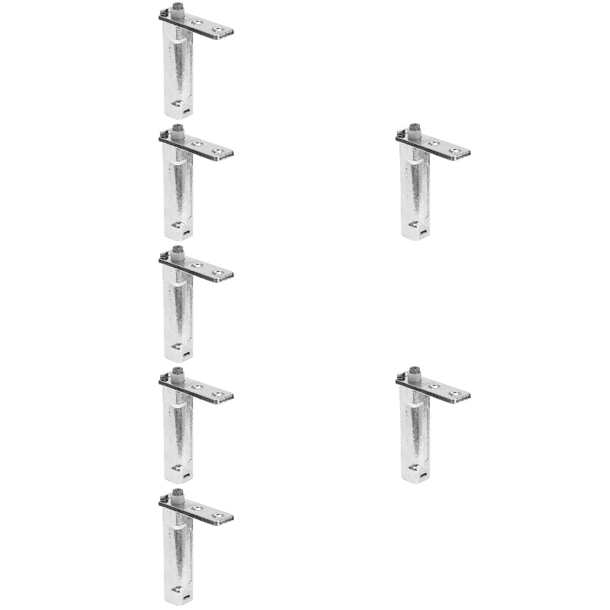 7 pcs Metal Zinc Alloy Freezer Door Pivot Hinges Refrigerator Pivot ...