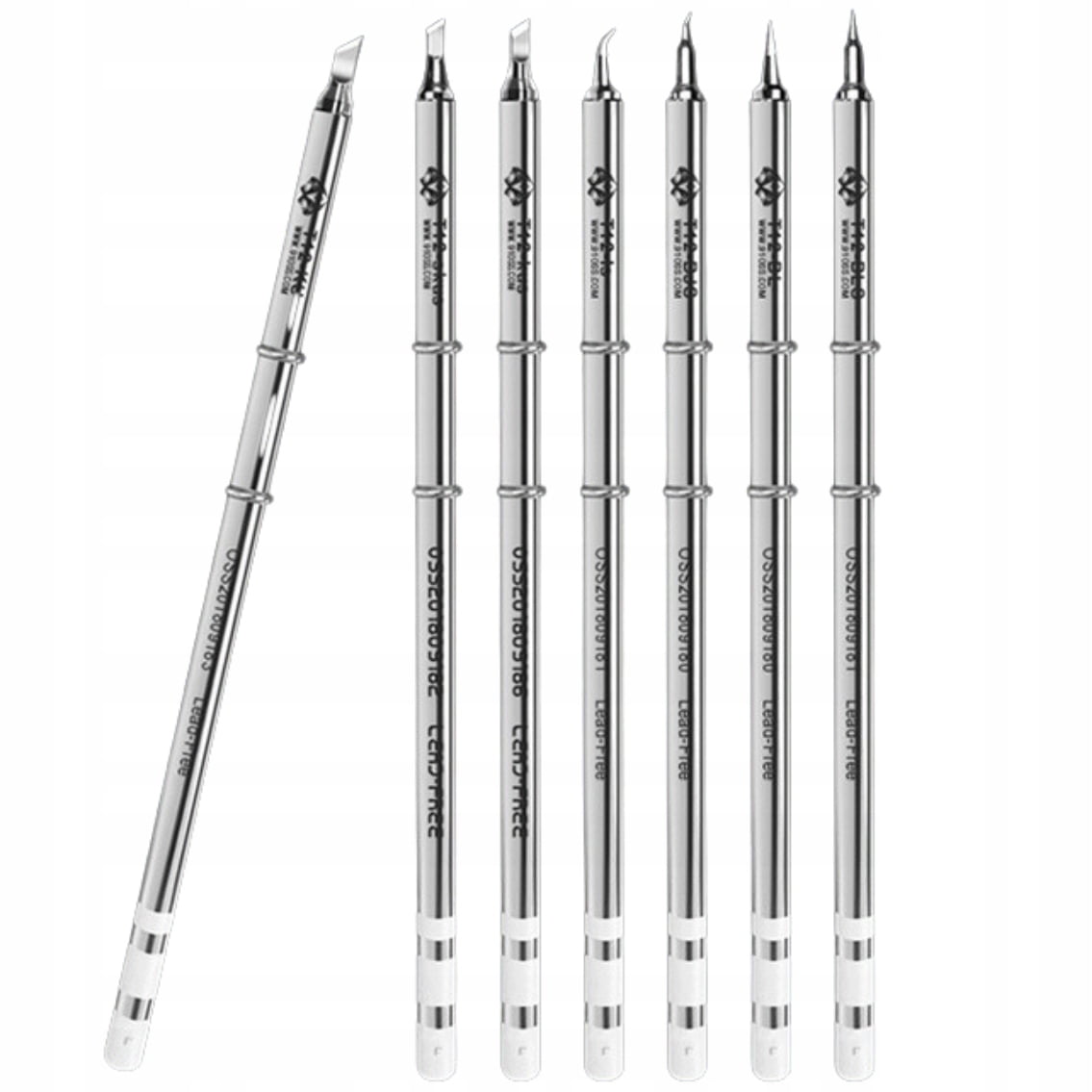 7-piece welding head set OSS TEAM T12 soldering head for soldering ...