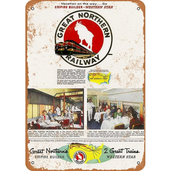 Great Northern Railway Sign