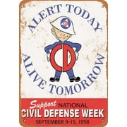 Civil Defense Sign