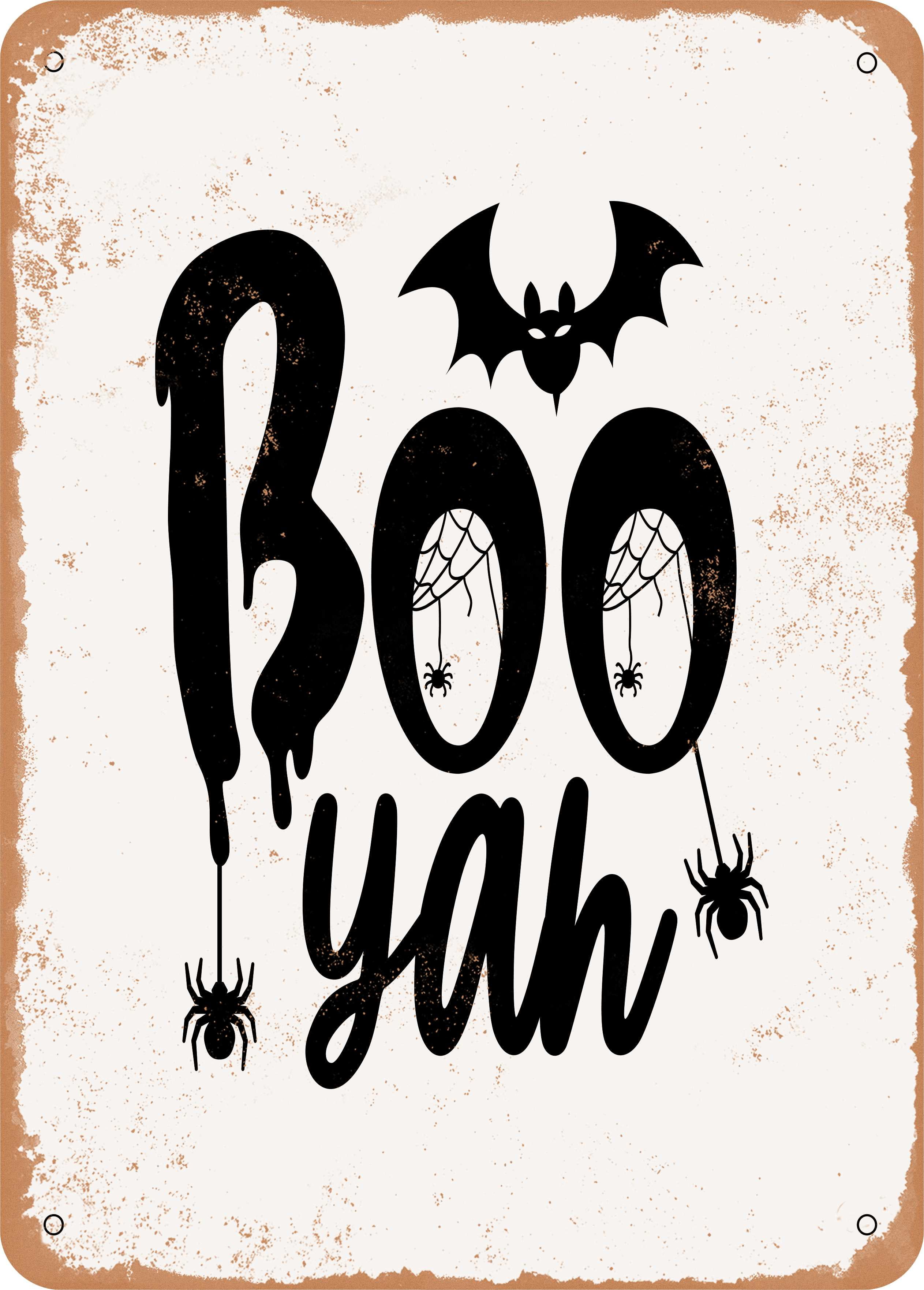 7 x 10 METAL SIGN - Booyah - 4 - Vintage Rusty Look - Walmart.com