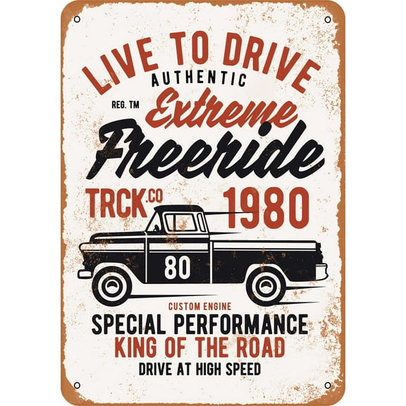 7 x 10 METAL SIGN - I've Fallen Like A Fool For You - Vintage Rusty ...