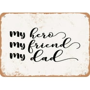 Metal DAD'S GARAGE Tin Sign Pop Pop's Shop/Dads Shed Wall Decor Dad ...